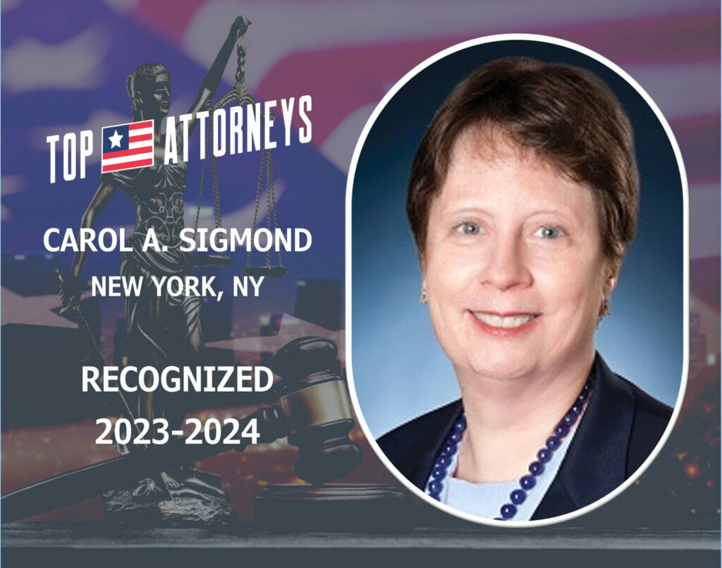 Top Attorney - Carol A. Sigmond - New York, NY