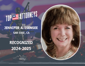 Top Attorney - Jennifer Isensee - San Jose Family Lawyer