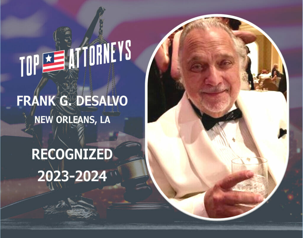 Top Attorney - Frank G. DeSalvo - Best Criminal Lawyer